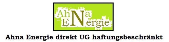 Ahna Energie direkt UG haftungsbeschränkt - Naturstrom